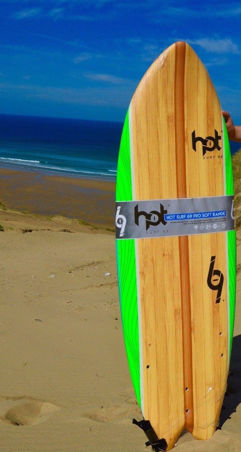 6"0 Hotsurf 69 Softboard Fish Foam Learners Surfboard - Hot Surf 69