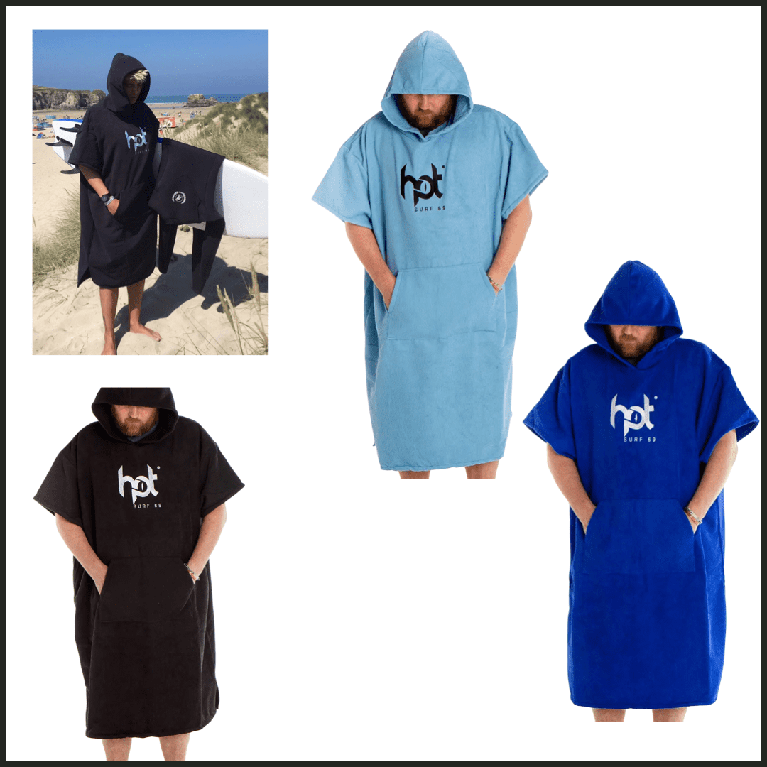 Hot Surf 69 Changing Robes Hooded Towel Changing Robes - Hot Surf 69