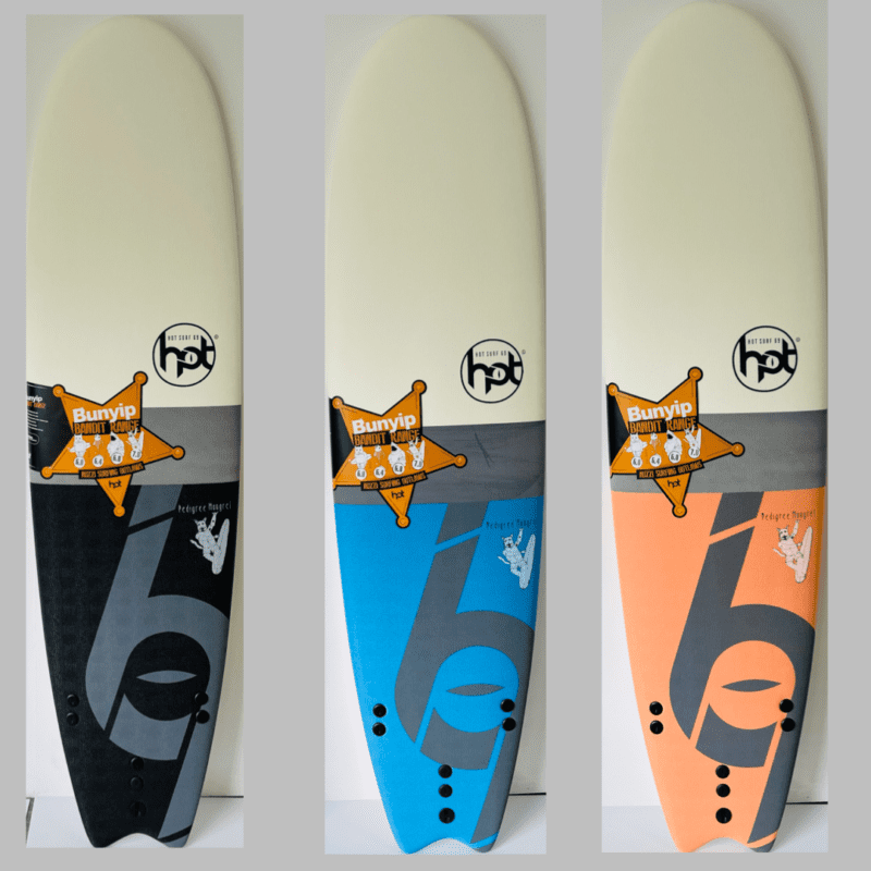 9ft Hot Surf 69 Soft Longboard Beginners Surfboard Hot Log inc leash ...
