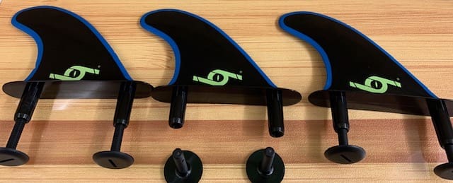 Softboard Fins Replacement Safety Foam board Fins with Srcews (Set of 3 ...