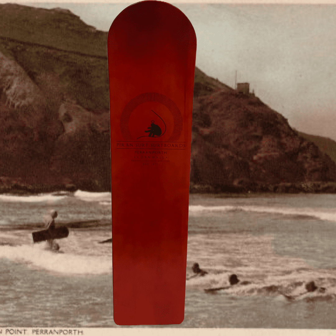 Traditional Wood bodyboard Piran Surf Collaboration - Hot Surf 69