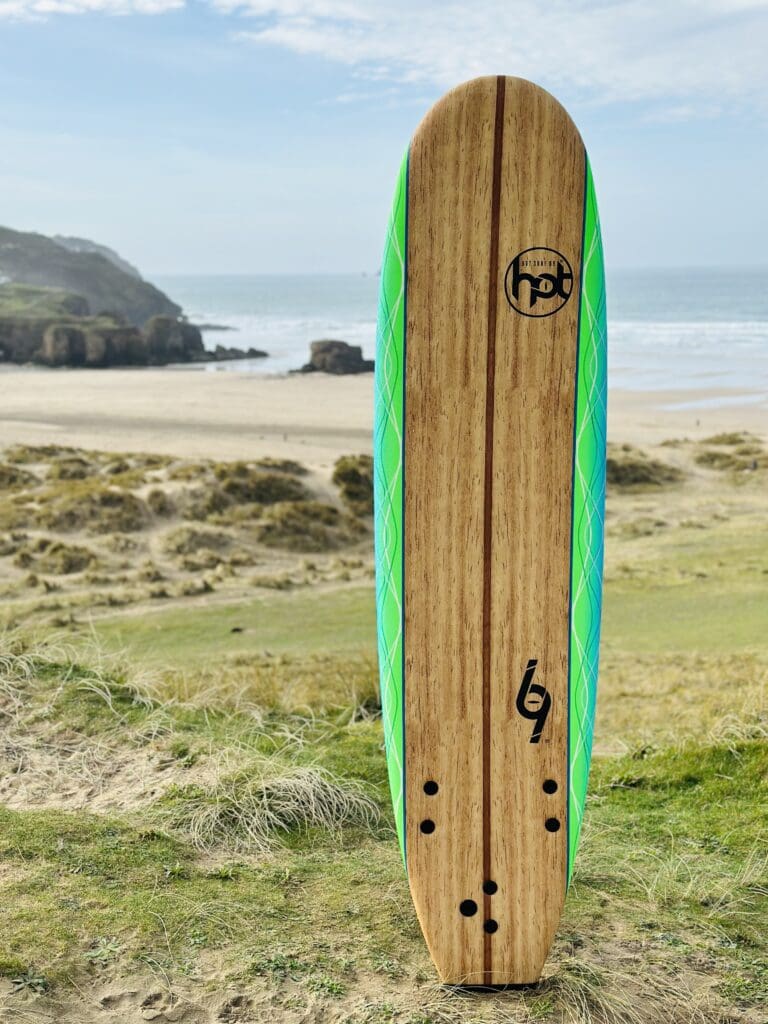 8ft Hot Surf 69 Surfboard Beginners Soft Foam Surfboard - Hot Surf 69