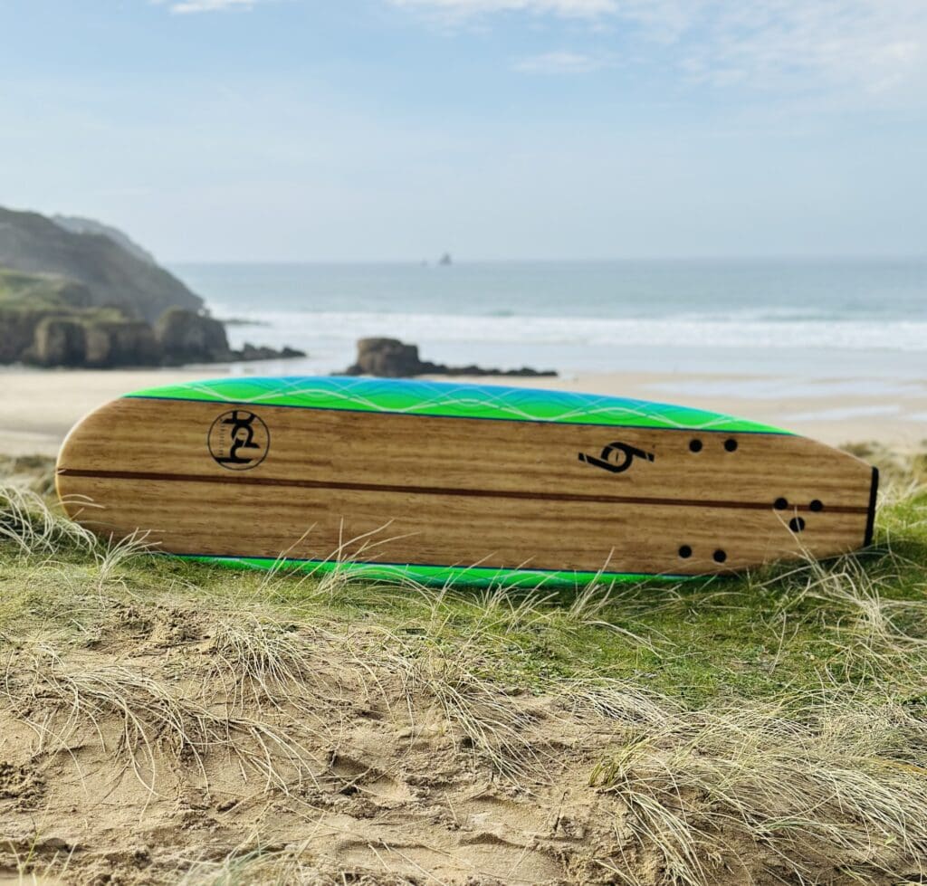 8ft Hot Surf 69 Surfboard Beginners Soft Foam Surfboard - Hot Surf 69