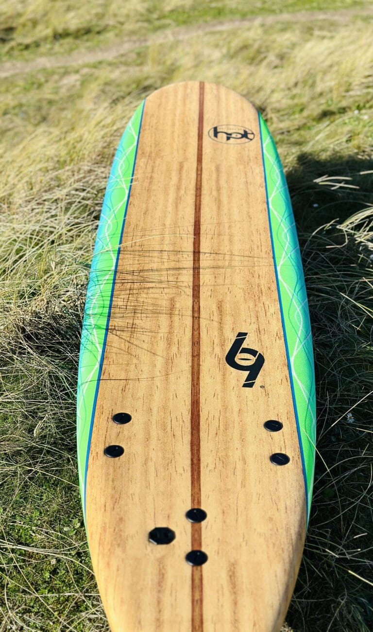 8ft Hot Surf 69 Surfboard Beginners Soft Foam Surfboard - Hot Surf 69