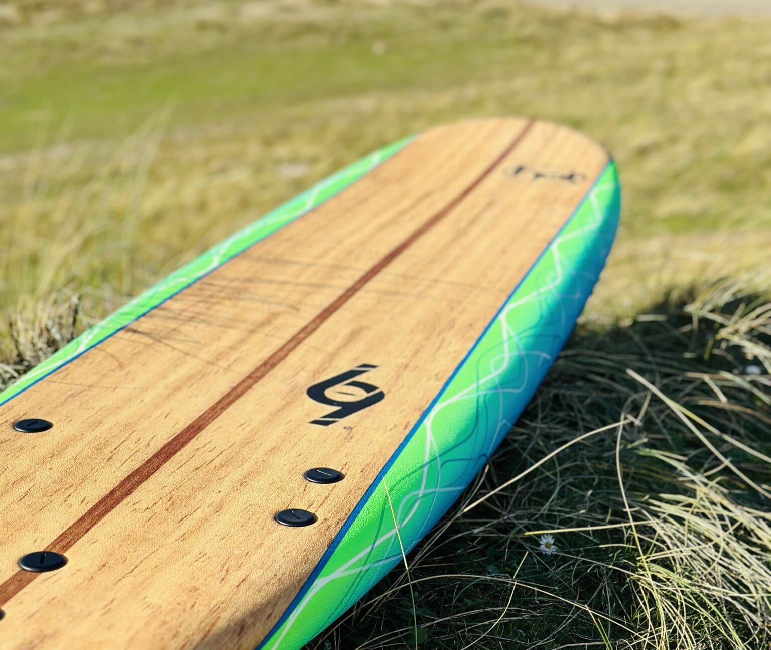 8ft Hot Surf 69 Surfboard Beginners Soft Foam Surfboard - Hot Surf 69