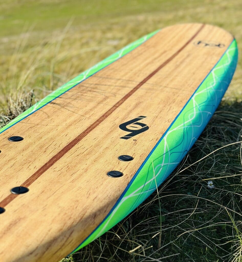 8ft Hot Surf 69 Surfboard Beginners Soft Foam Surfboard - Hot Surf 69