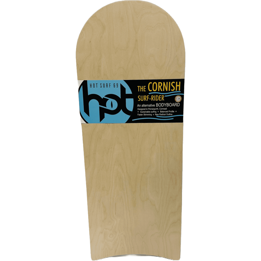 Wood Bellyboard Surf-Rider Hand Made Bodyboard Paint your own - Hot Surf 69