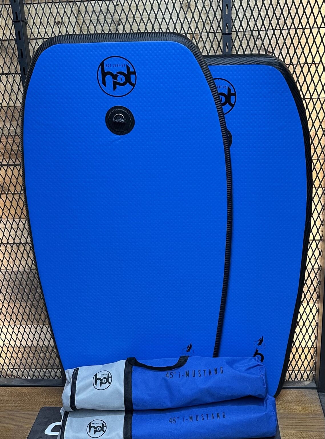 Inflatable Bodyboard Hot Surf 69 Sustainable Bodyboard - Blue - Hot Surf 69
