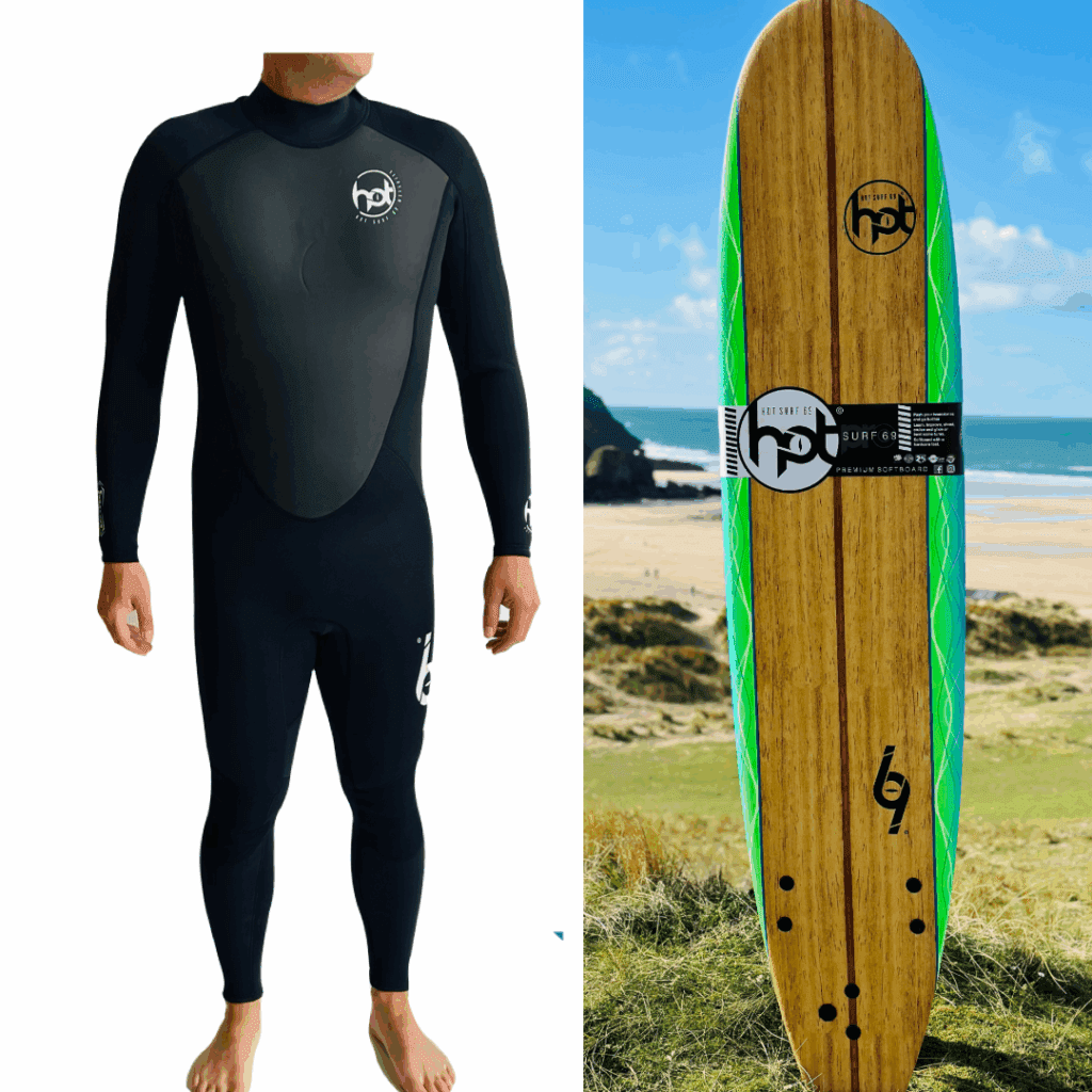 6ft Hot Surf 69 Surfboard Fish Foam Beginner Improver Soft board - Hot ...