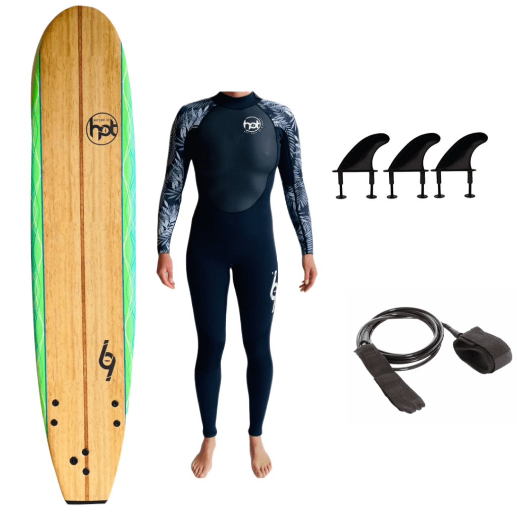 6ft Hot Surf 69 Surfboard Fish Foam Beginner Improver Soft board - Hot ...