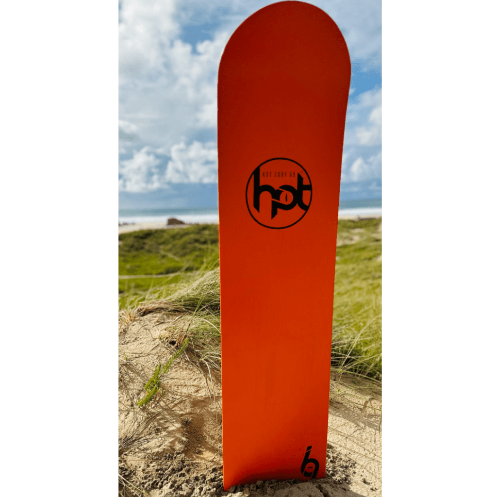 Wood Bellyboard Hot surf 69 Traditional Wood Bodyboard Painted - Hot ...